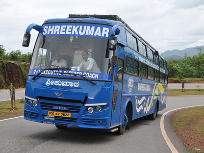 shreekumar travels bus fro