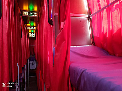 Experience bus travel like never before with Sai RK Travels!